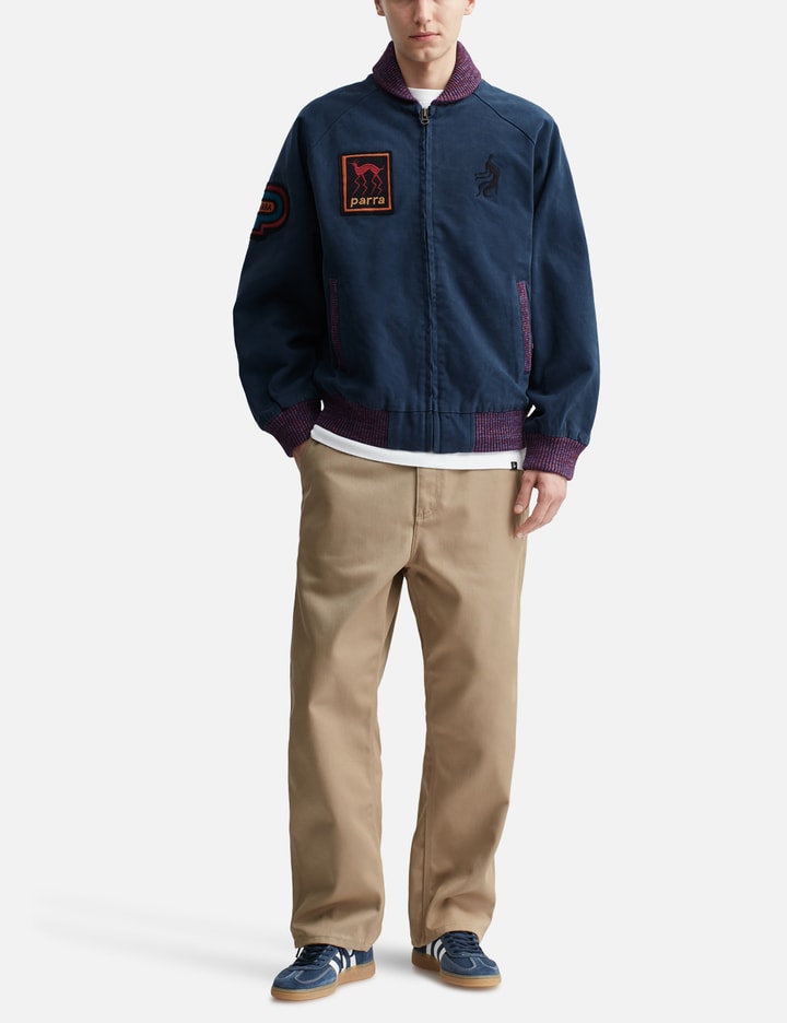 By Parra - Skull Stalker Varsity Jacket | HBX