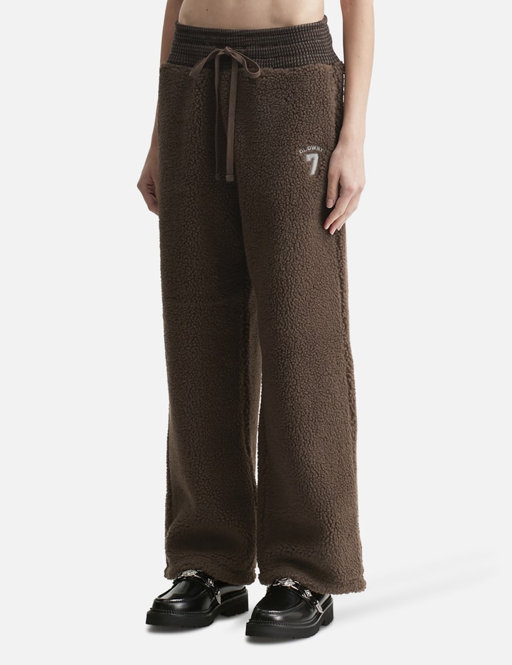 Glowny Boucle Pants - Relaxed fleece boucle pants with drawcord waist | HBX