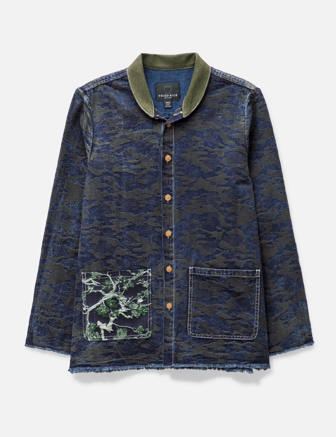 FRIED RICE - unisex-workman-jacket-fade-wash-denim | HBX - HYPEBEAST 為您 ...