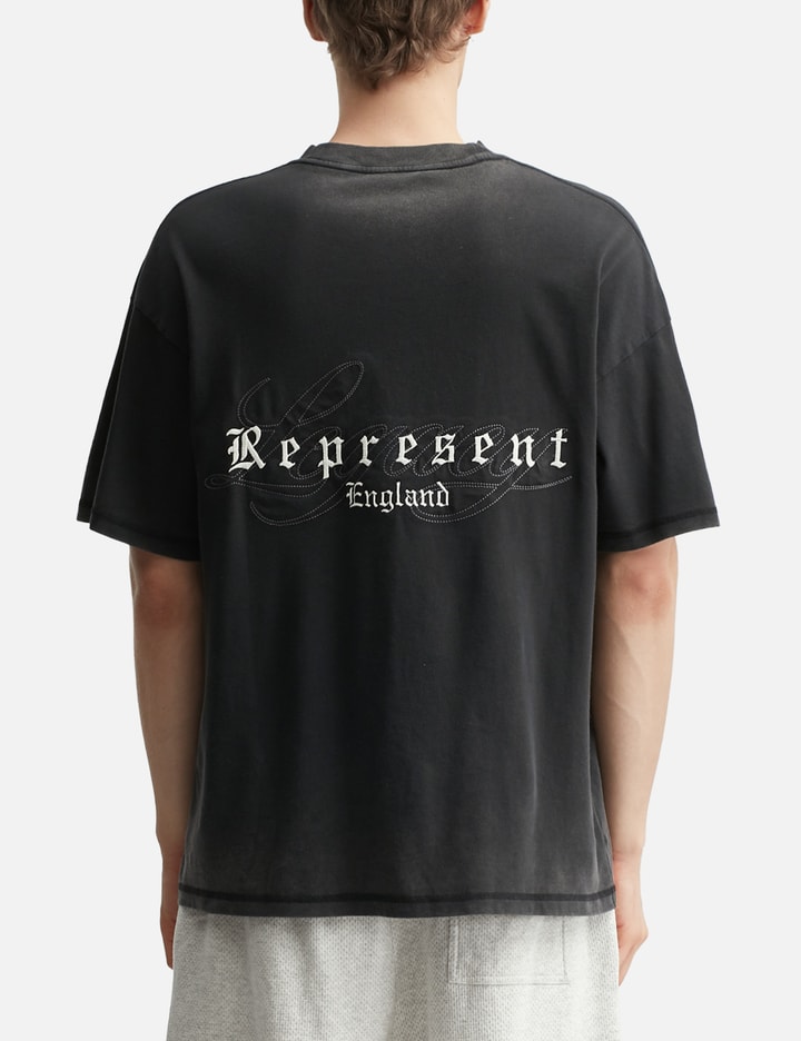 Represent Represent Legacy Overprint T-shirt - Oversized vintage black ...