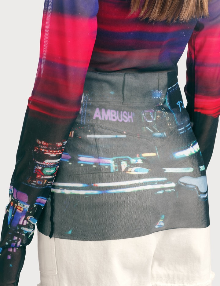 AMBUSH® - Printed Power Mesh Top | HBX