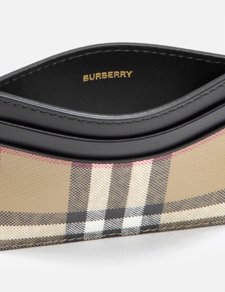 Burberry - Vintage Check And Leather Card Case | HBX - Globally Curated ...