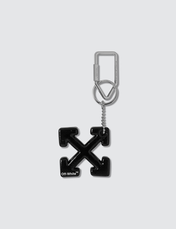 Off-White™ - Arrows Keyring | HBX - Globally Curated Fashion and ...