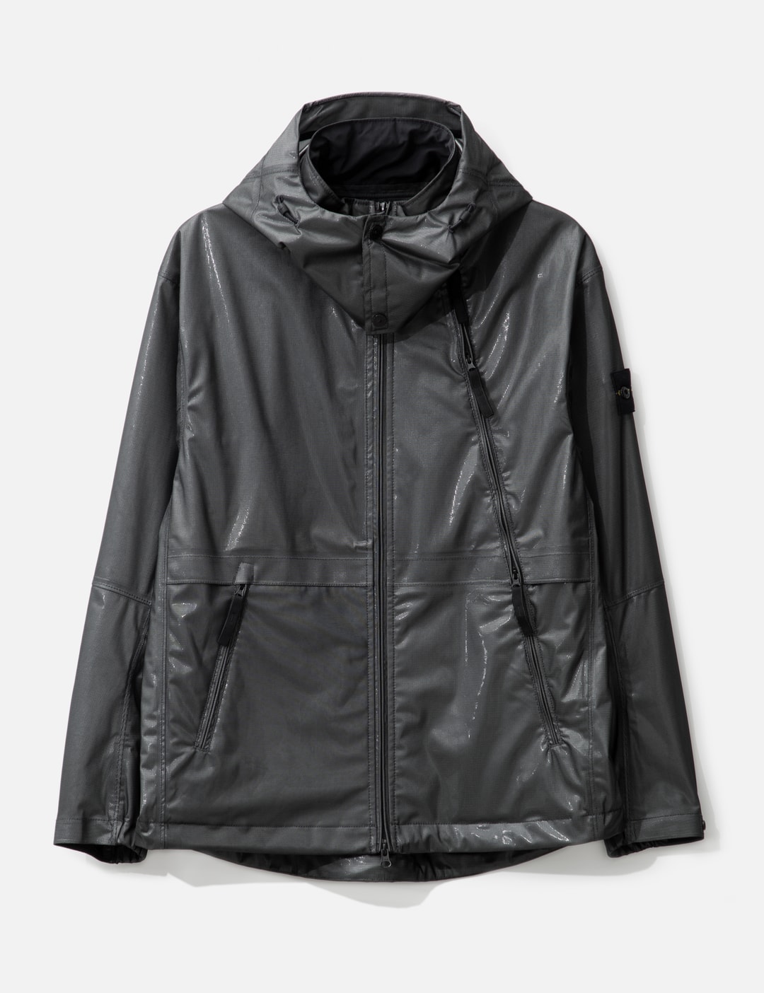 Stone Island - Metallic Run-proof Nylon Bomber Jacket | HBX - 하입비스트가 ...