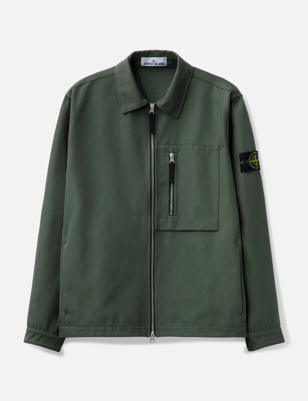 Stone Island - Cotton Nylon Drill Overshirt | HBX