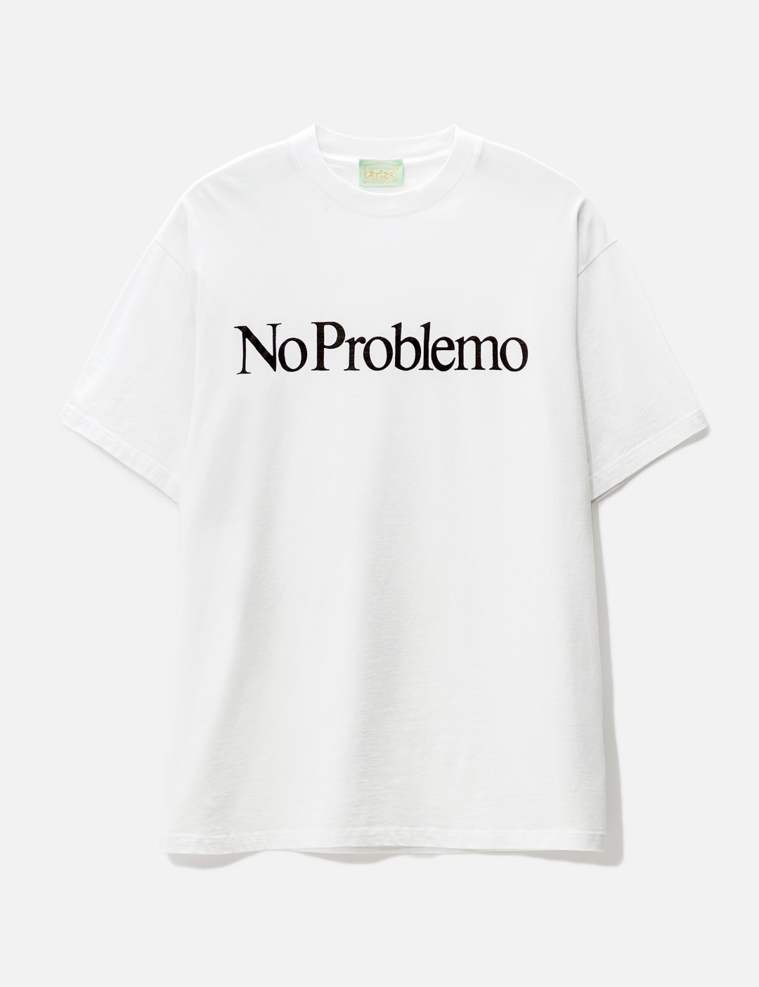 Aries - NO PROBLEMO SS T-SHIRT | HBX - Globally Curated Fashion and ...