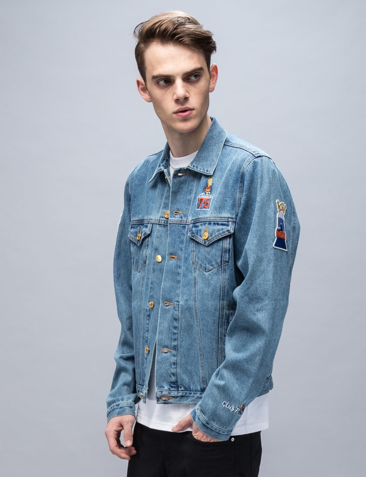 Joyrich - The Simpsons Denim Jacket | HBX - Globally Curated Fashion ...