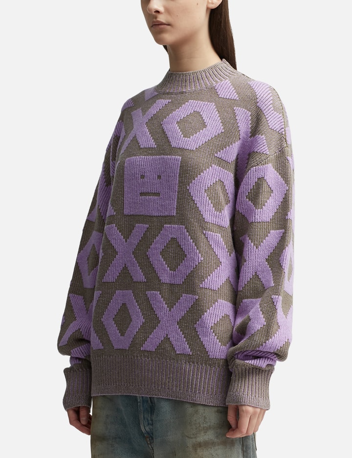 Acne Studios - FACE LOGO SWEATER | HBX