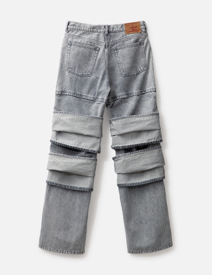 Y/PROJECT - Multi Cuff Jeans | HBX - Globally Curated Fashion and ...