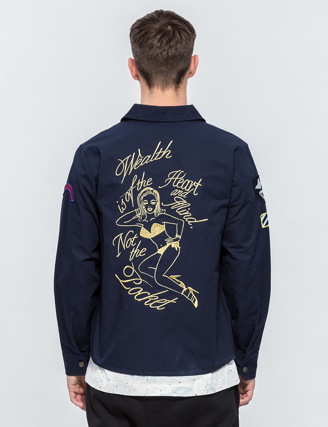 Billionaire Boys Club - Nose Art Embroidred Shirt | HBX - Globally ...