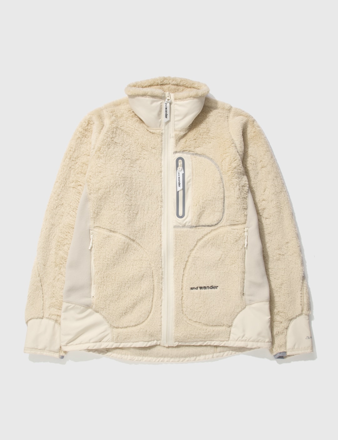 and wander - High Loft Fleece Jacket | HBX
