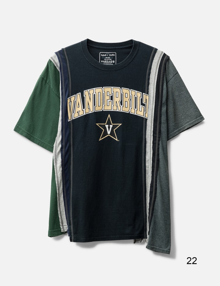 Needles - 7 Cuts Wide T-shirt - College | HBX - Globally Curated ...