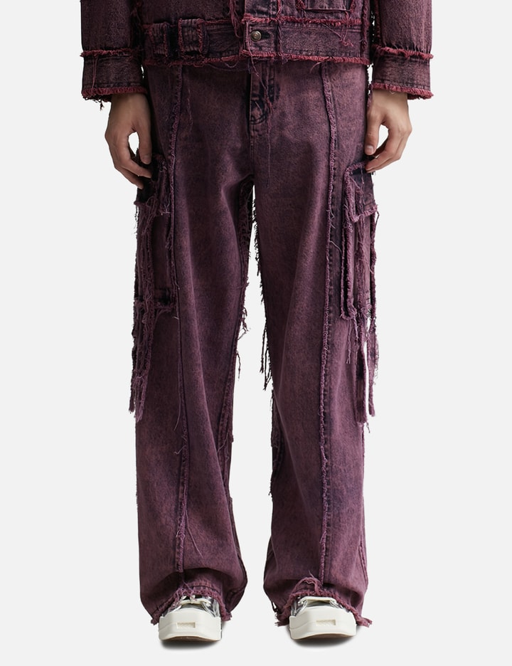 Dhruv Kapoor - DESTROYED CARGO JEANS | HBX