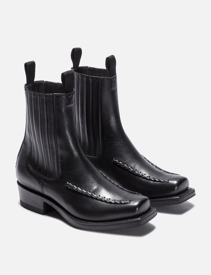 Hereu - Agulla Square Toe Chelsea Boots | HBX - Globally Curated ...
