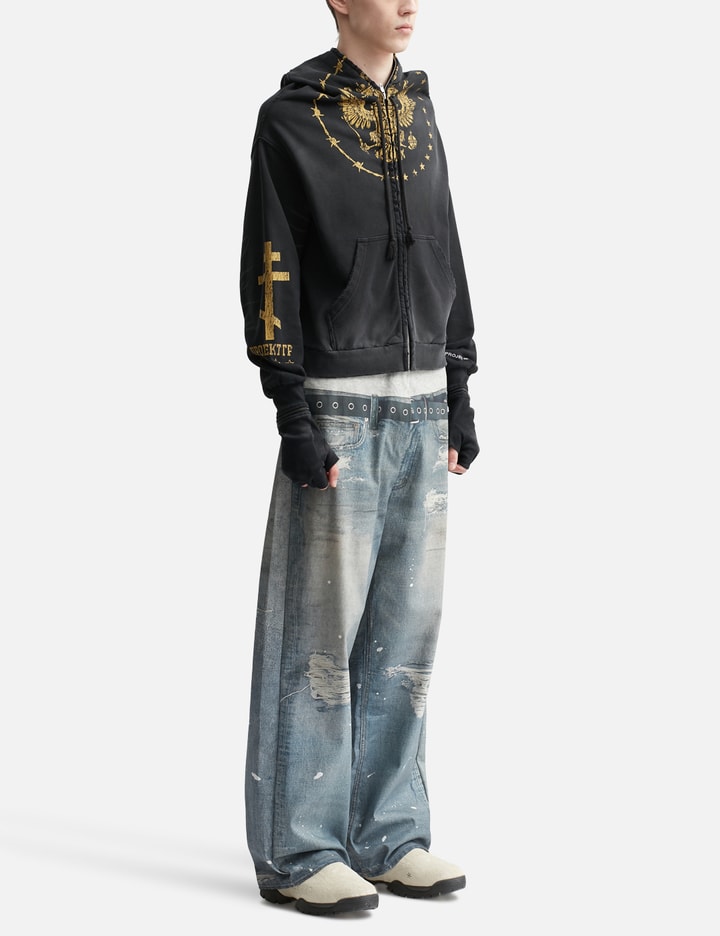 PROJECT G/R - TROMPE-L'ŒIL DENIM PANTS | HBX