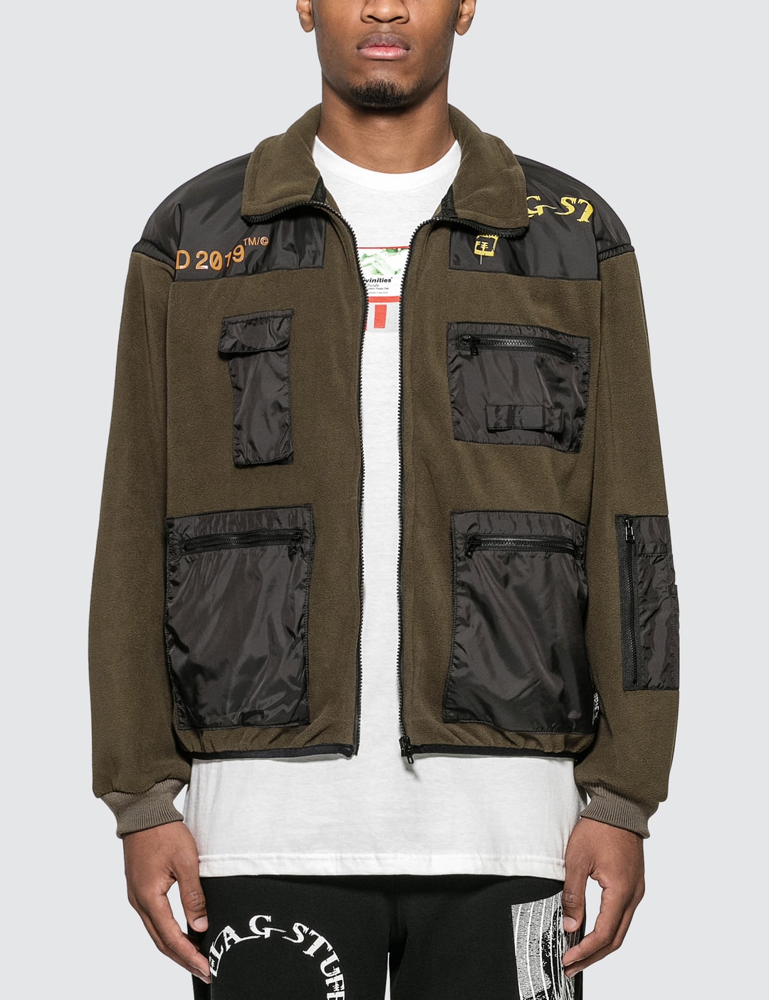 Flagstuff - Fleece Jacket | HBX - Globally Curated Fashion and Lifestyle by Hypebeast