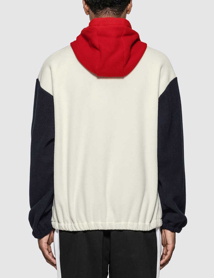 MSGM - Colorblock Fleece Hoodie | HBX - Globally Curated Fashion and ...
