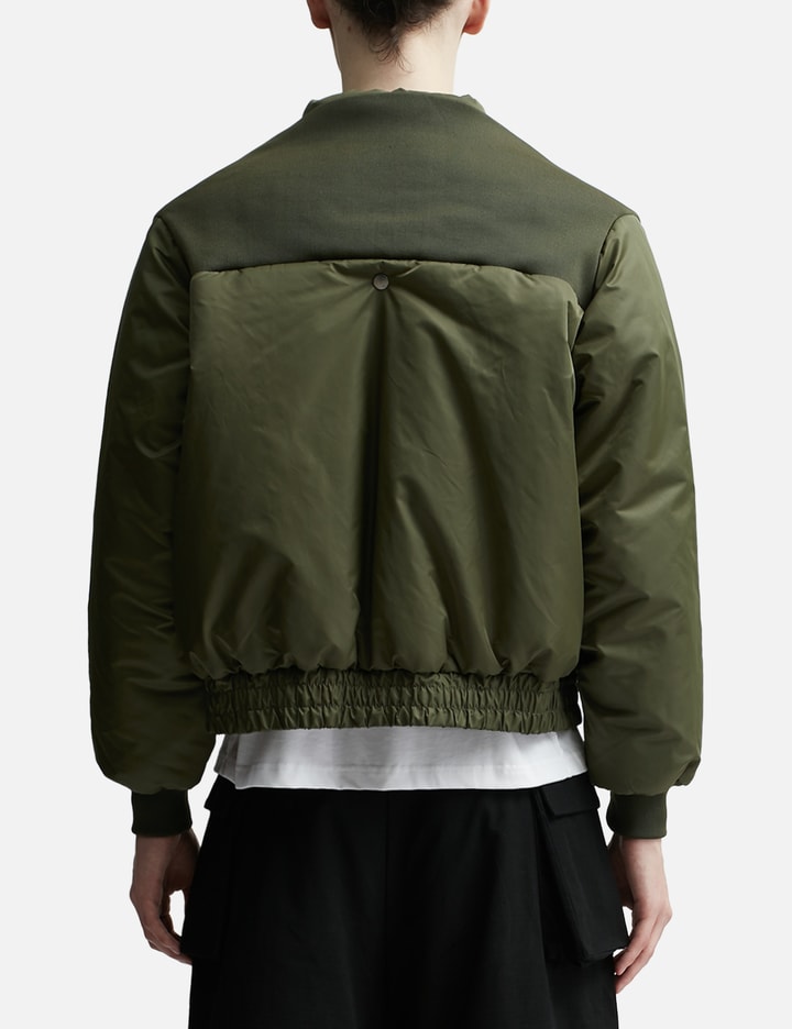 Spencer Badu - Pulled Back Bomber Jacket | HBX