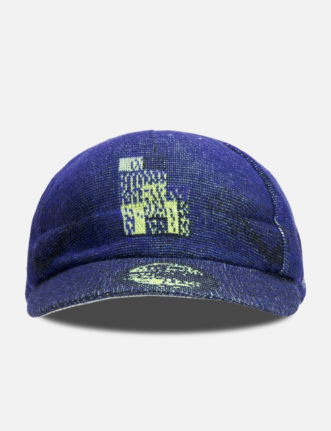 TOLQ Knit Baseball Cap - Blue 100% cotton, six-panel knit cap with ...