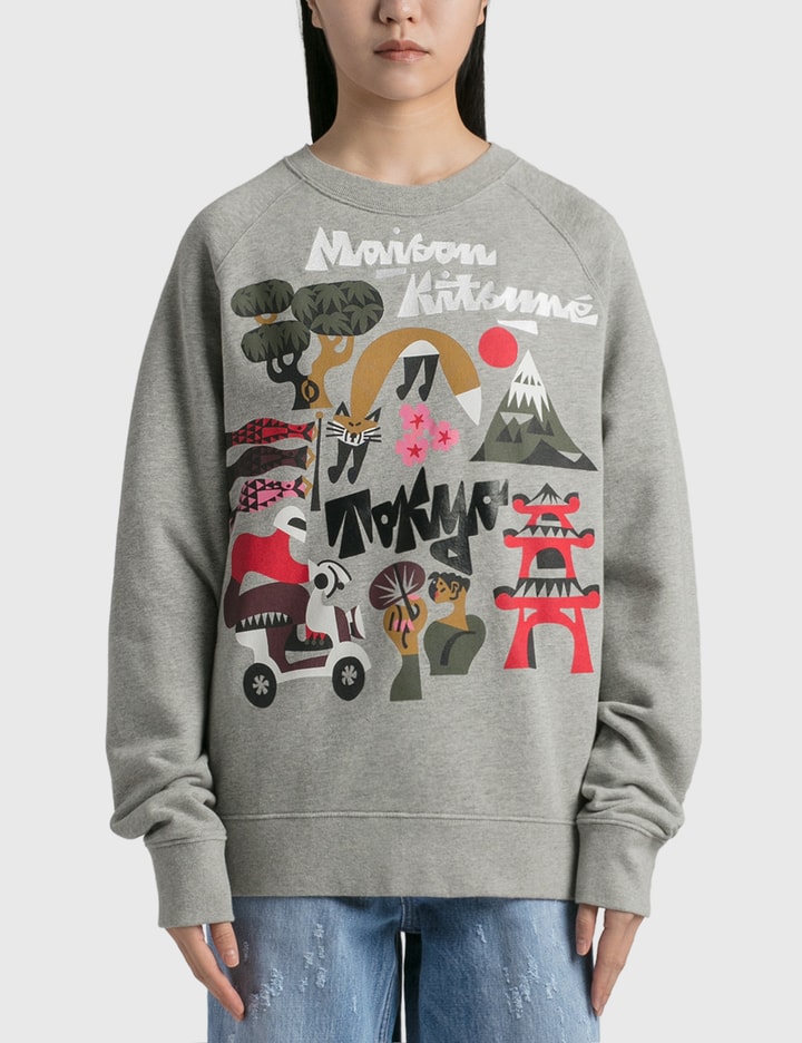 Maison Kitsuné - Bill Rebholz Tokyo Clean Sweatshirt | HBX - Globally ...