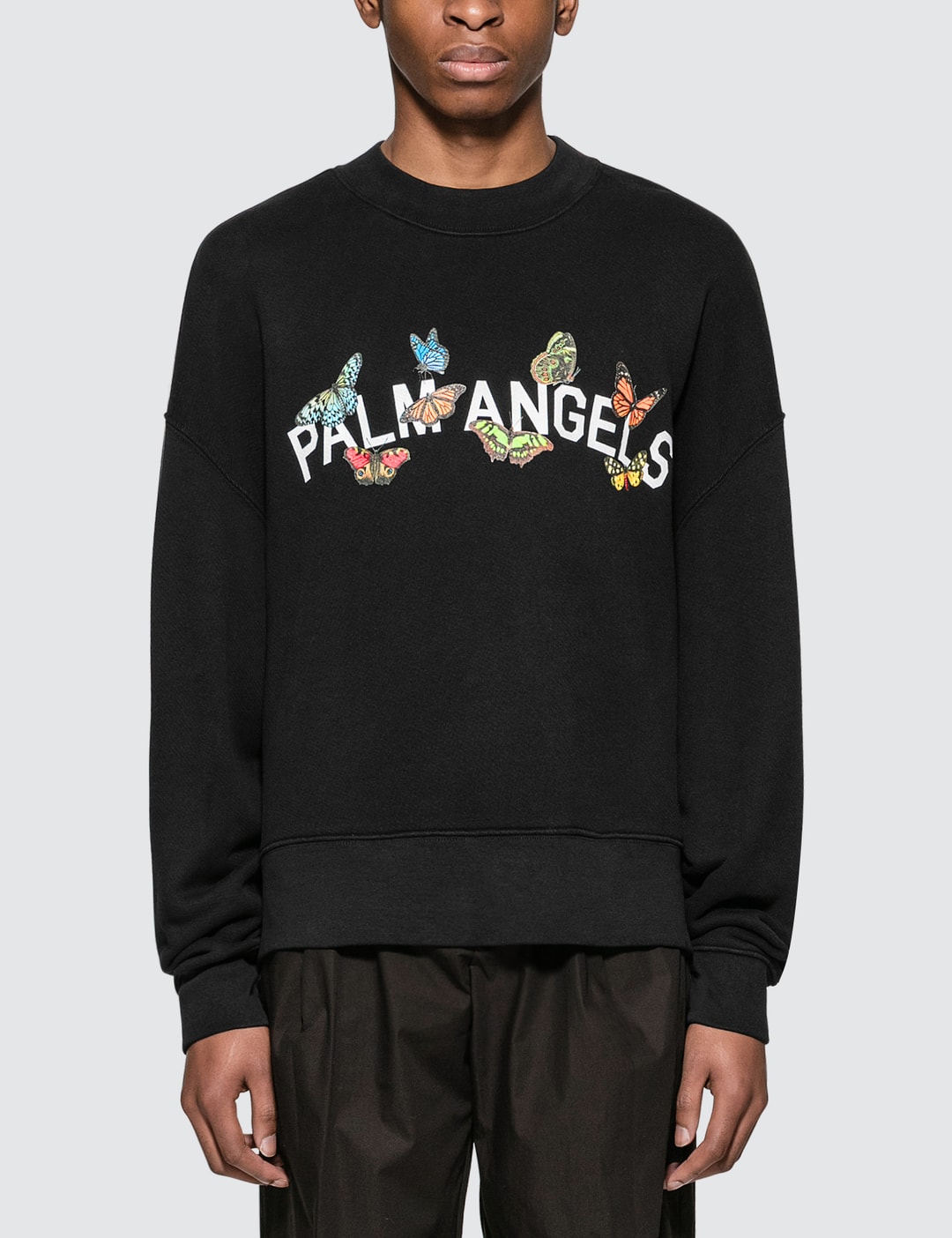 Palm Angels - Butterfly College Sweatshirt | HBX