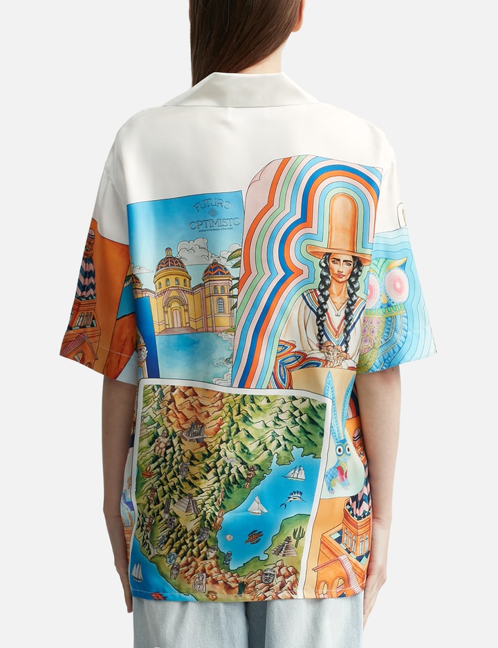 Casablanca - Unisex CUBAN COLLAR SHORT SLEEVE SHIRT | HBX - Globally ...