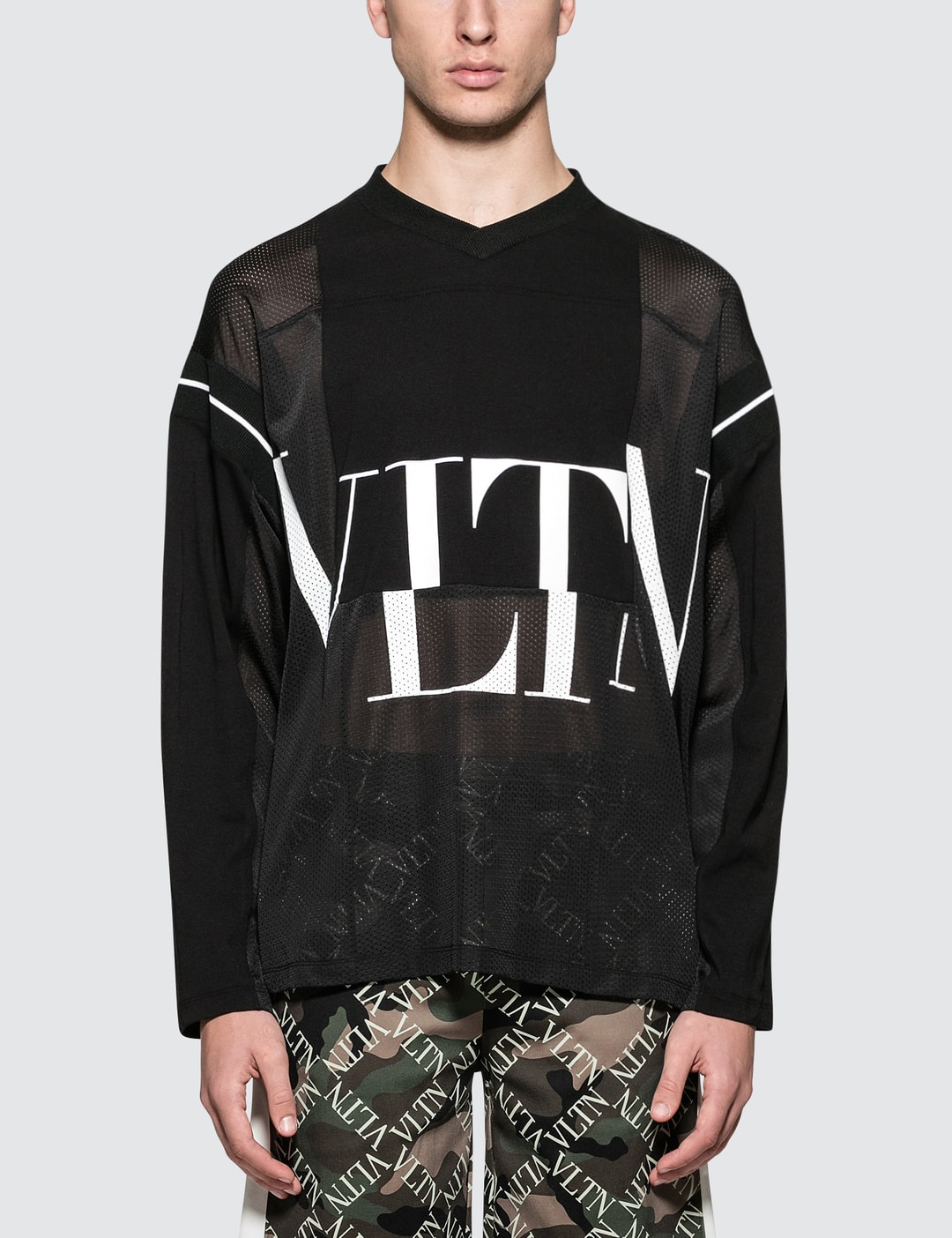 Valentino - VLTN Jersey T-Shirt | HBX - Globally Curated Fashion and ...