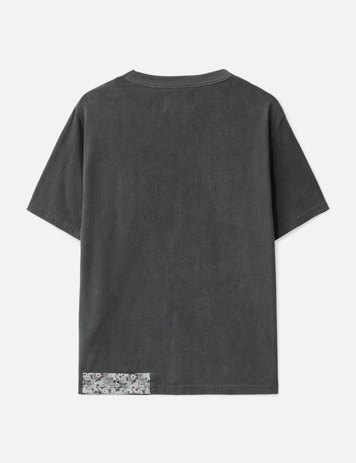 NÒMARHYTHM TEXTILE Patchwork Garment Dyed Tee Shirt - Patchwork cotton ...