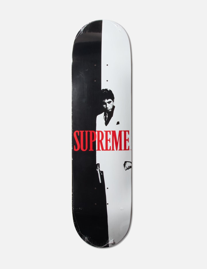 Supreme - SCARFACE SPLIT SKATEBOARD DECK | HBX - Globally Curated ...