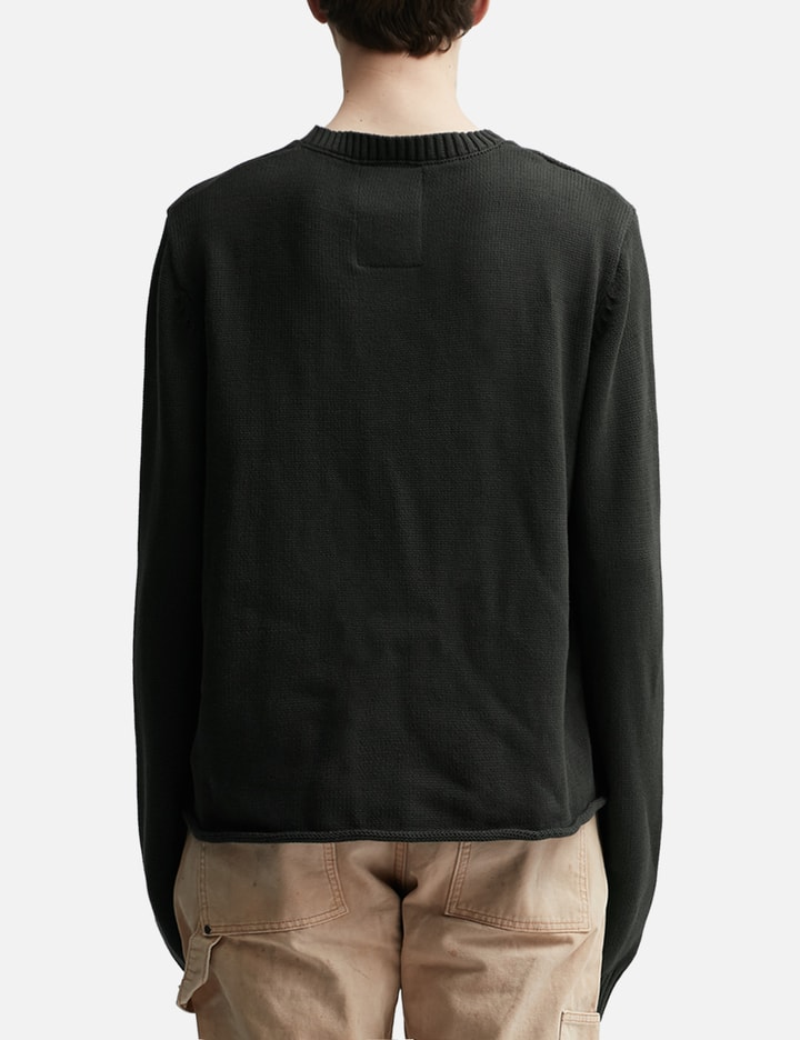 Basketcase - Raw College Knit Sweater | HBX