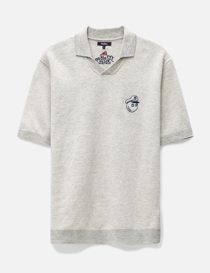 Malbon Golf Yacht Club Sweater Polo In White | ModeSens