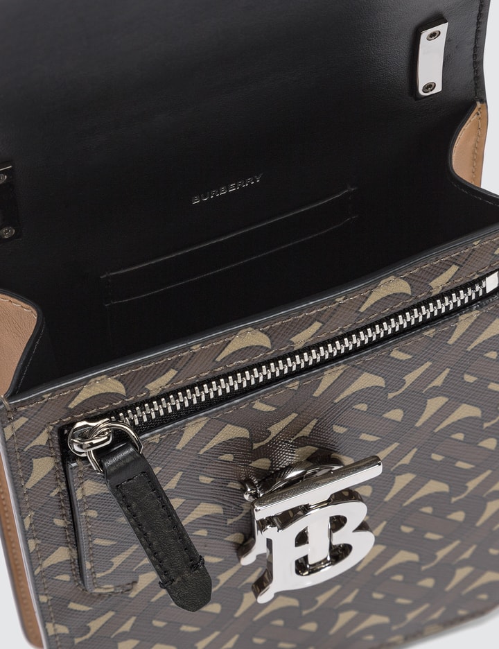 Burberry - Monogram Print E-Canvas Robin Bag | HBX