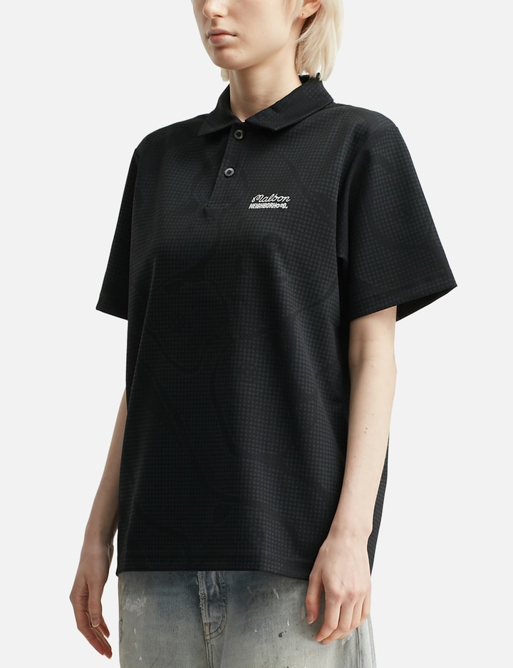 NEIGHBORHOOD - NH x Malbon Golf . Course Camo Pattern Polo Short Sleeve ...