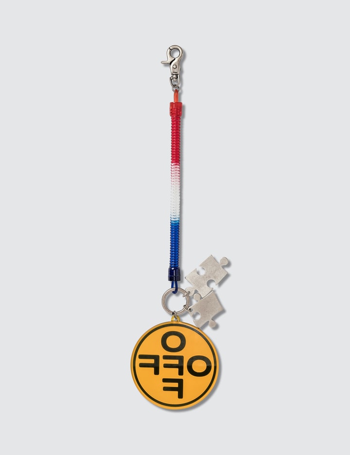 Off-White™ - Cross Bungee Key Ring | HBX - Globally Curated Fashion and ...
