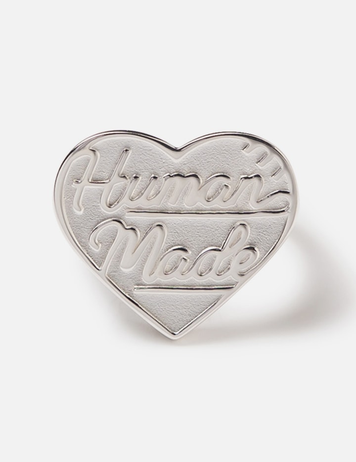 Human Made - HEART SILVER RING | HBX - Globally Curated Fashion and ...