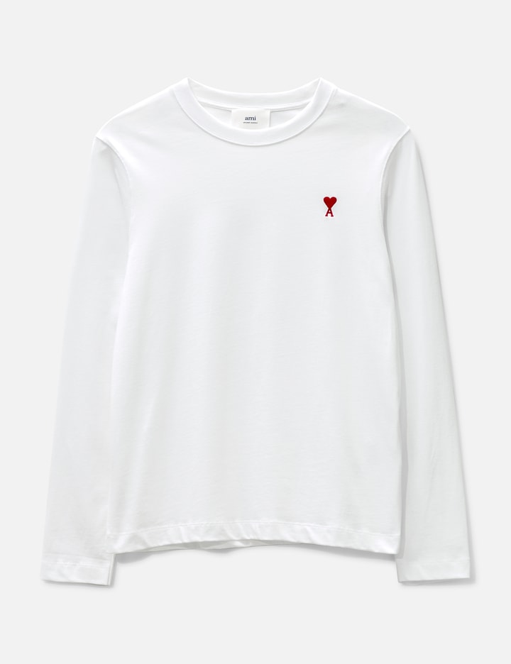 Ami Long Sleeve Ami De Coeur T Shirt Hbx Globally Curated Fashion