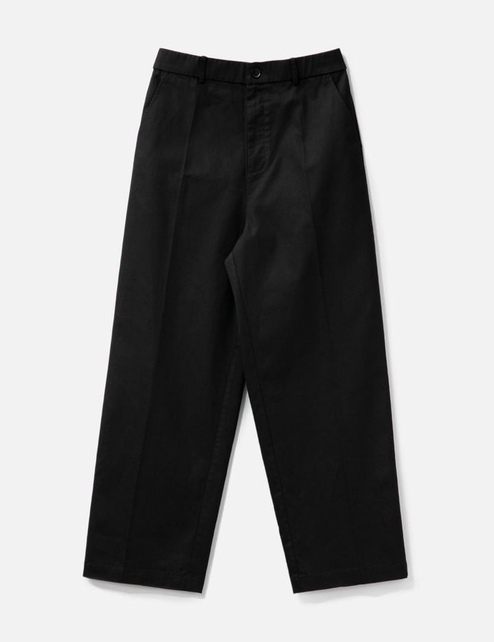 Attempt - Simple Cotton Trousers | HBX
