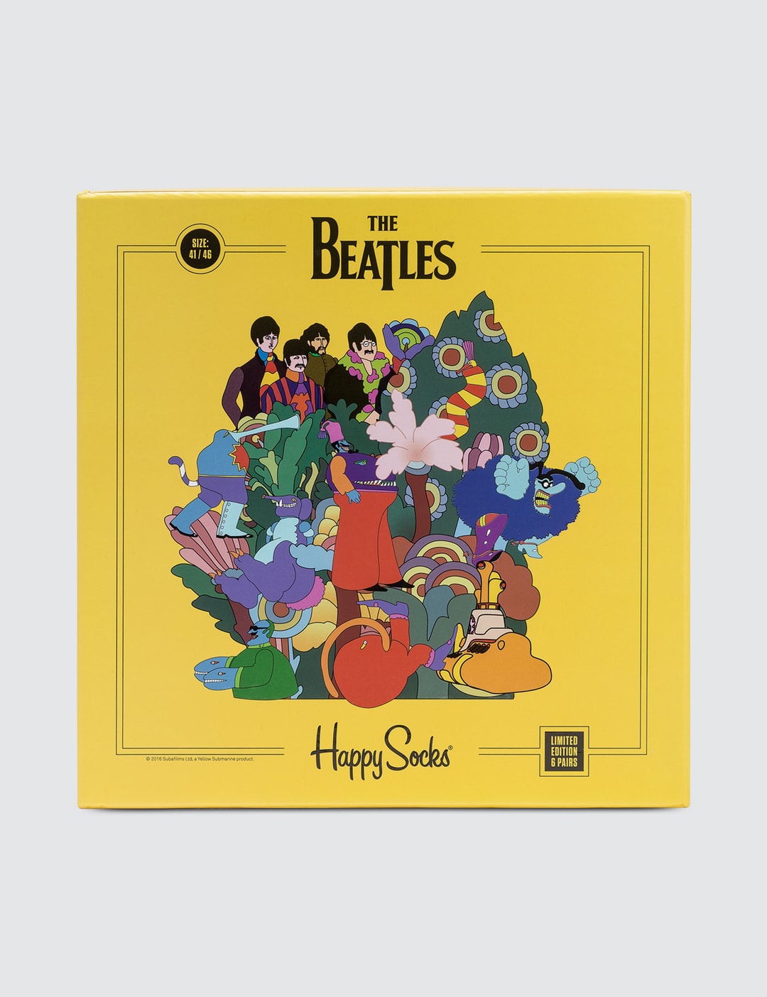 Happy Socks - The Beatles Collector Box Set (Pack of 6) | HBX ...
