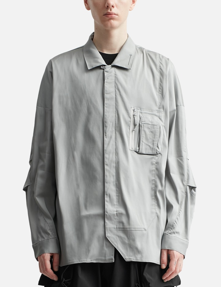 GOOPiMADE - GOOPiMADE x Acrypsis (A).09G - “DUET” Variable-Zip Shirt | HBX