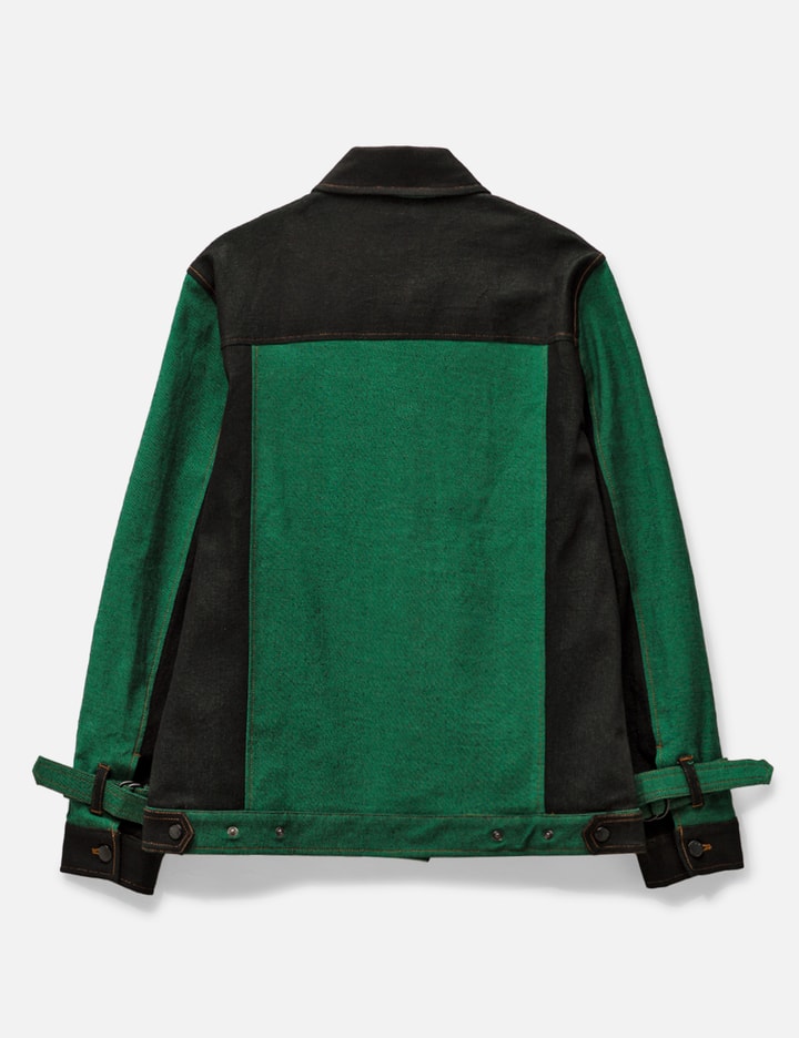 FRIED RICE - Unisex Two Tone Denim Jacket | HBX - Globally Curated ...