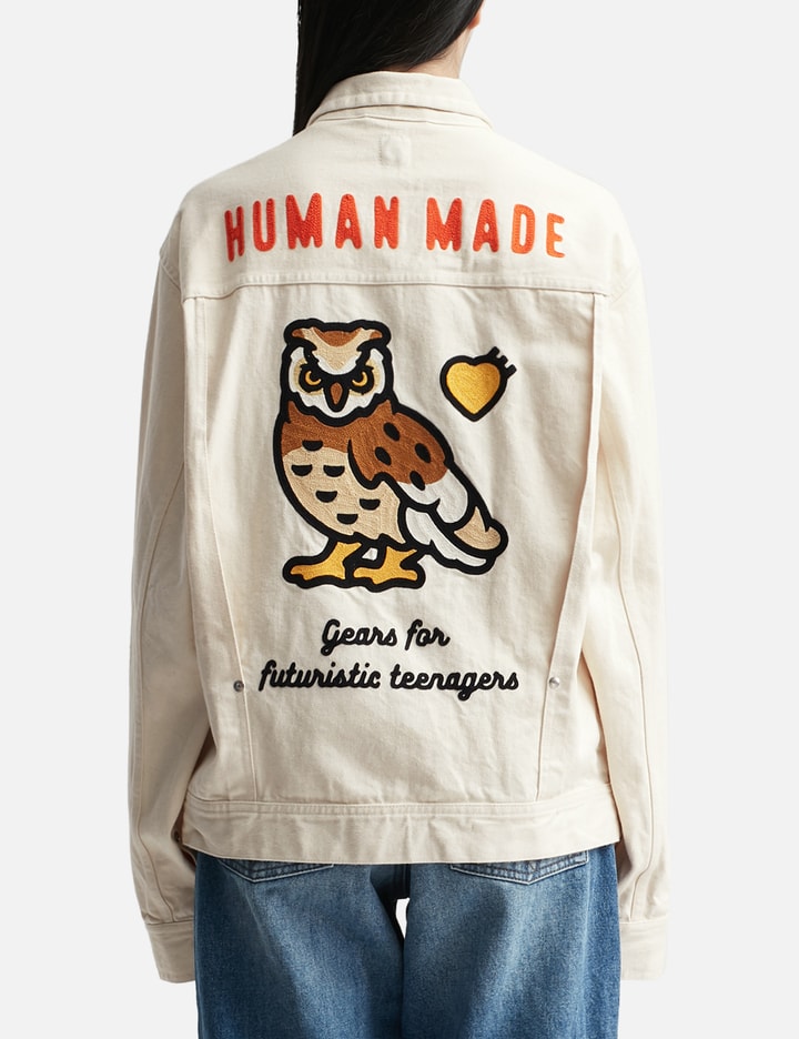 Human Made - NATURAL DENIM WORK JACKET | HBX - Globally Curated Fashion ...
