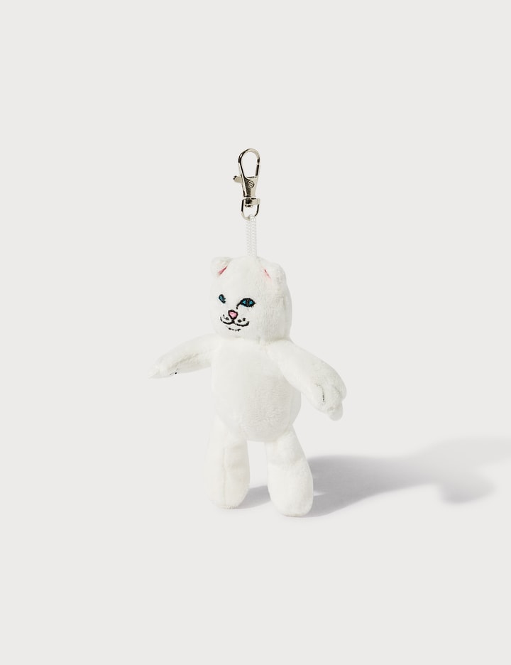 RIPNDIP - Lord Nermal Plush Keychain | HBX - Globally Curated Fashion ...