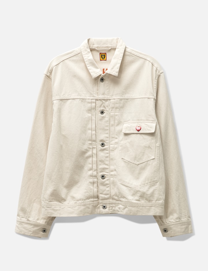 Human Made - NATURAL DENIM WORK JACKET | HBX - Globally Curated Fashion ...