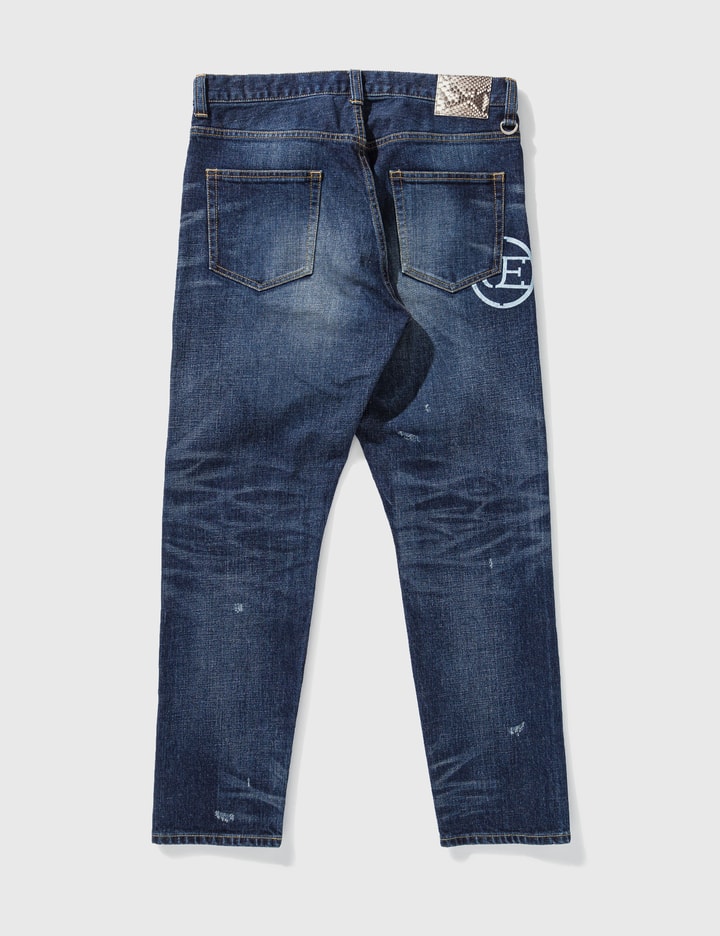 uniform experiment - Damaged Denim Jeans | HBX - Globally Curated ...