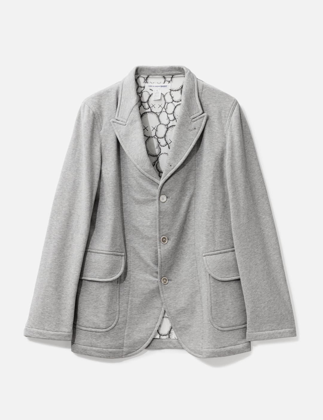 CDG Shirt - KAWS JERSEY BLAZER | HBX - Globally Curated Fashion and Lifestyle by Hypebeast