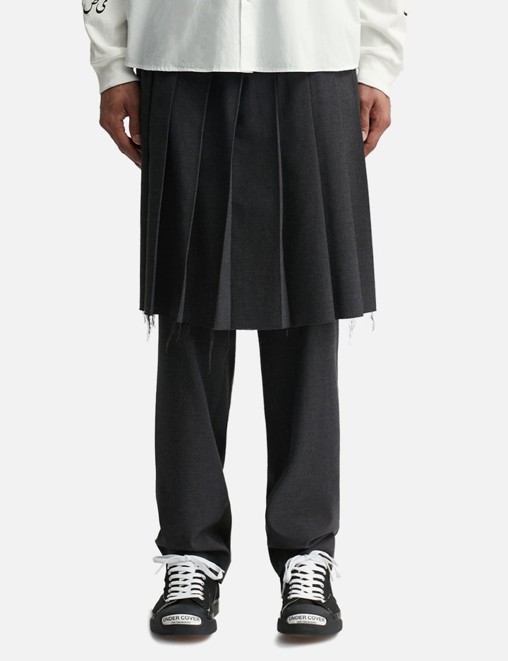 Undercover - Kilted Raw Cut Pants | HBX