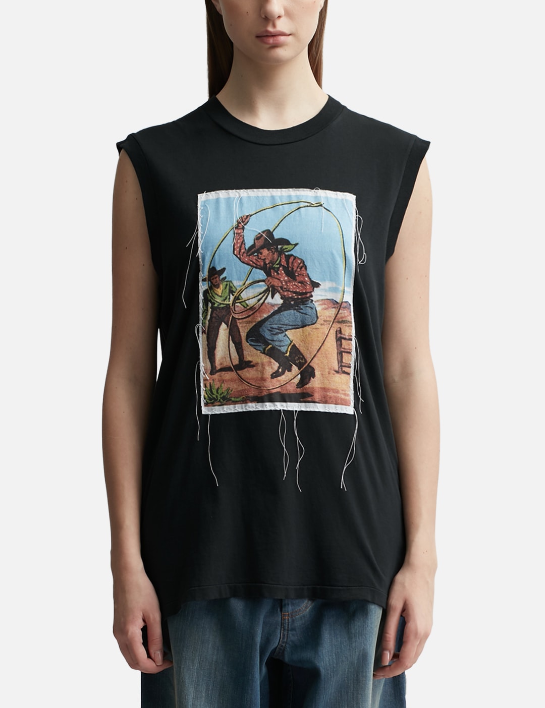 Maison Margiela - Cowboy Tank Top | HBX - Globally Curated Fashion and ...