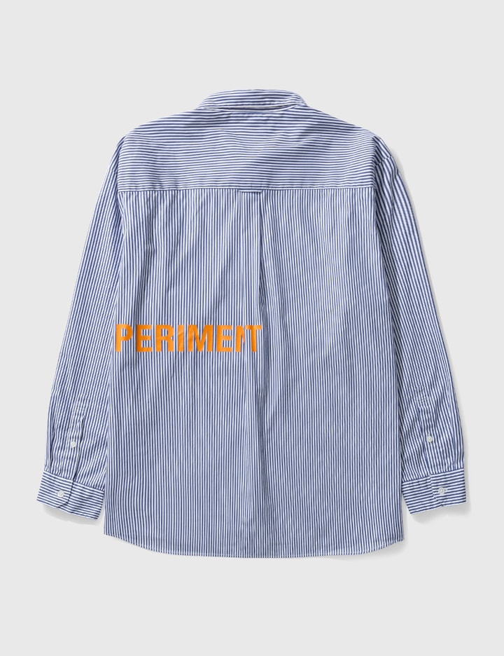 uniform experiment - LOGO REGULAR COLLAR SHIRT | HBX - Globally Curated ...