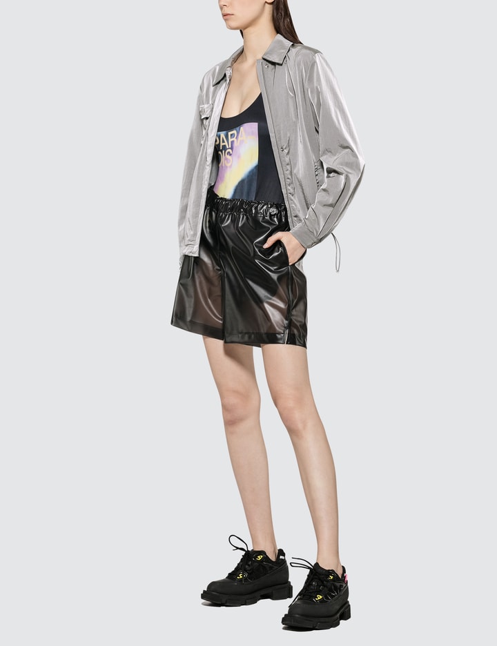 Misbhv - Black Pvc Shorts | HBX - Globally Curated Fashion and ...