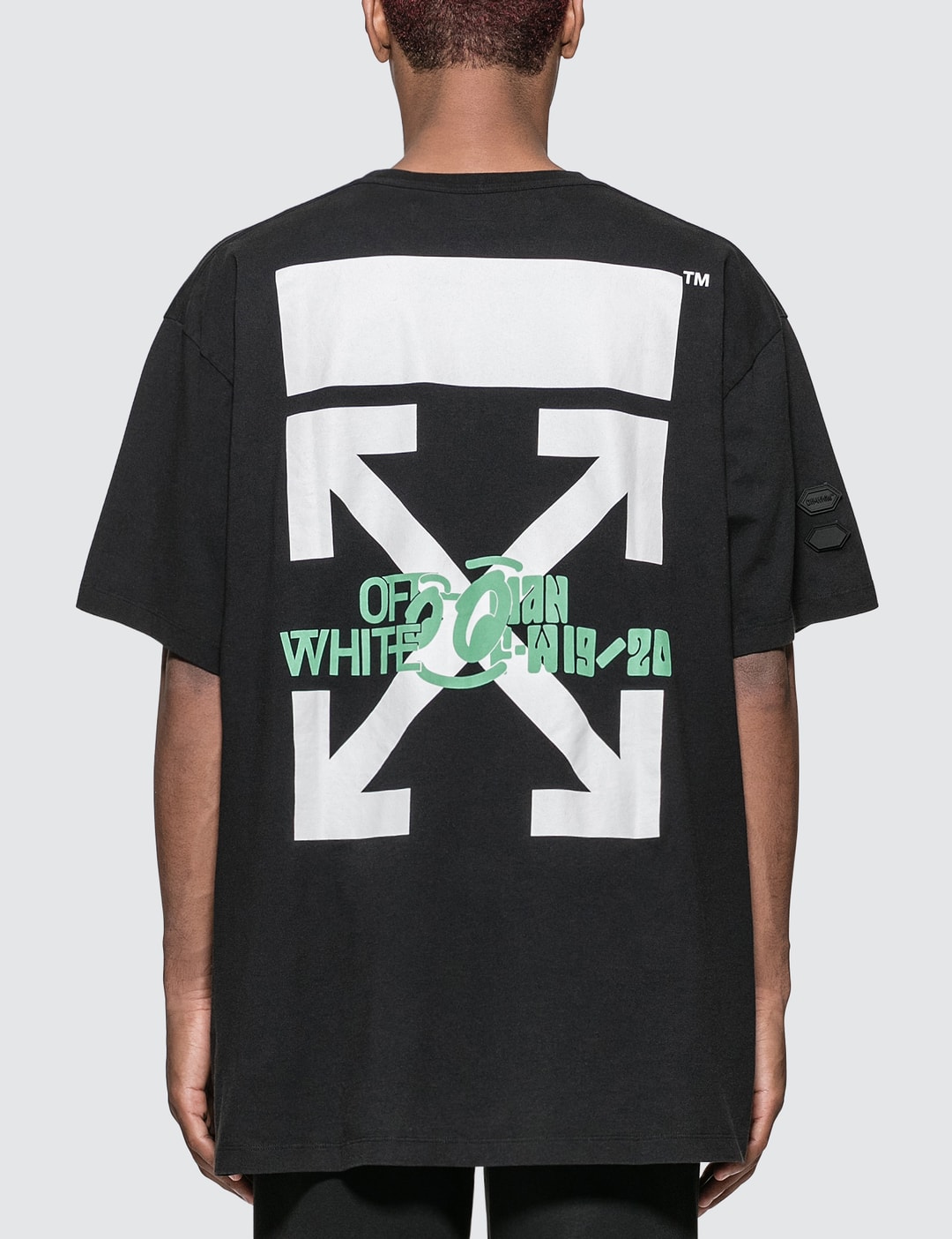 Off-White™ - Waterfall T-shirt | HBX - Globally Curated Fashion and ...